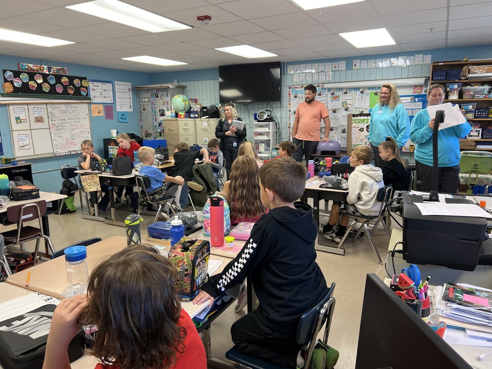 Nursing Students and Hand Washing | Ripley Elementary School