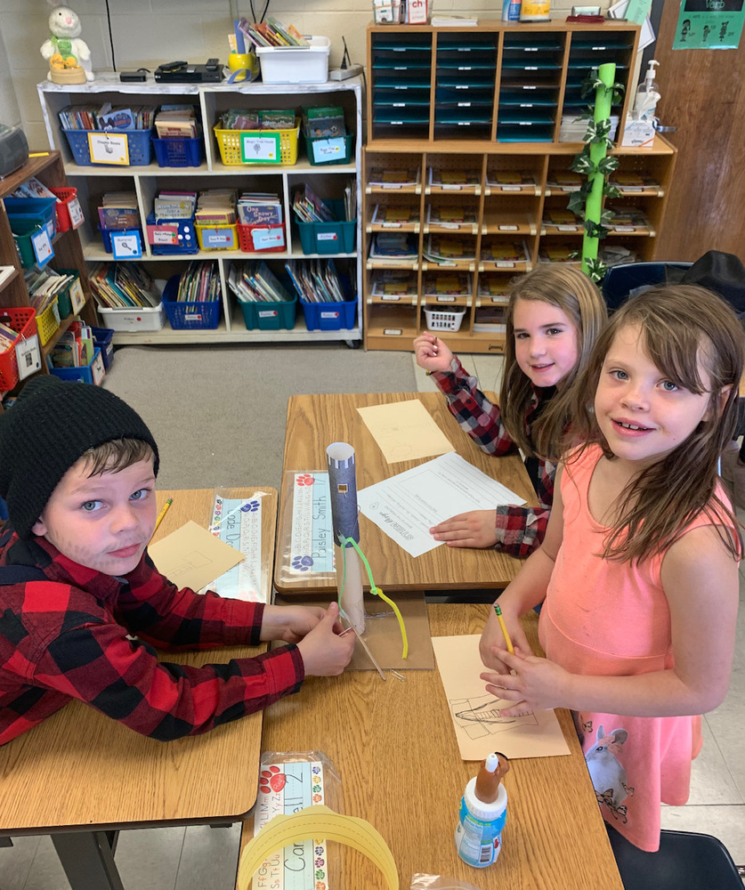 STEM Challenge in 2nd grade | Evans Elementary School