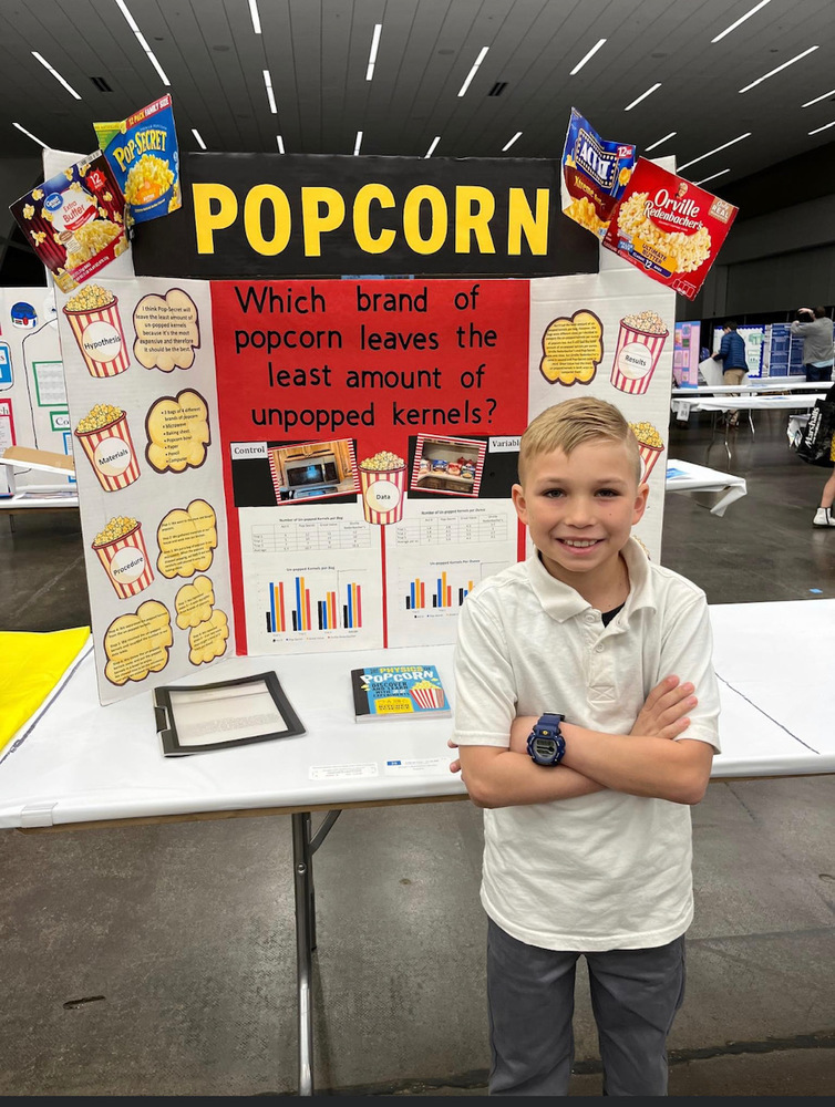 State Science Fair Champion | Evans Elementary School