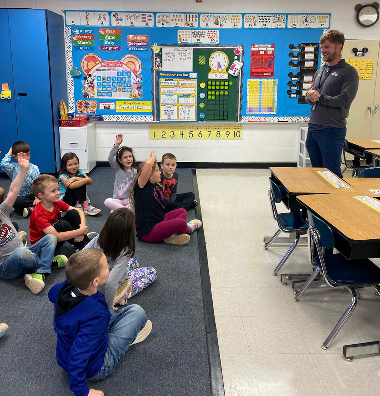 1st Grade Entertains Guest Speakers | Evans Elementary School