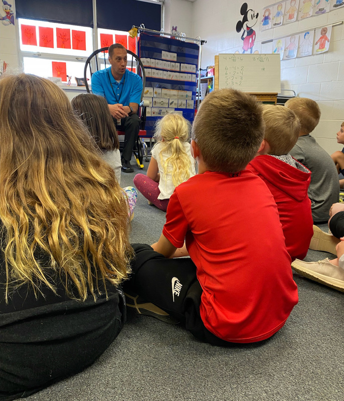 1st Grade Entertains Guest Speakers | Evans Elementary School