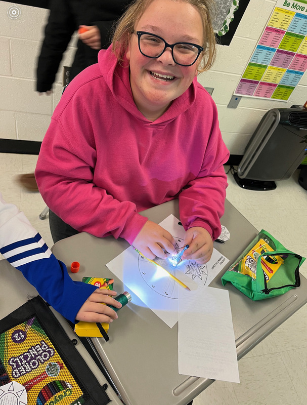 5th Grade Studies Shadows | Evans Elementary School