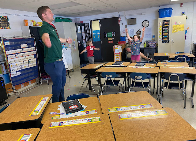 1st Grade Studies the Human Body | Evans Elementary School